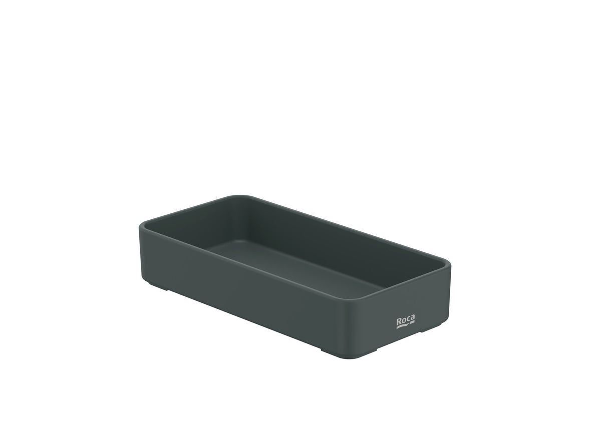 Roca Ona Container Matt Green - A817671C70 — The Bathroom Accessory Company