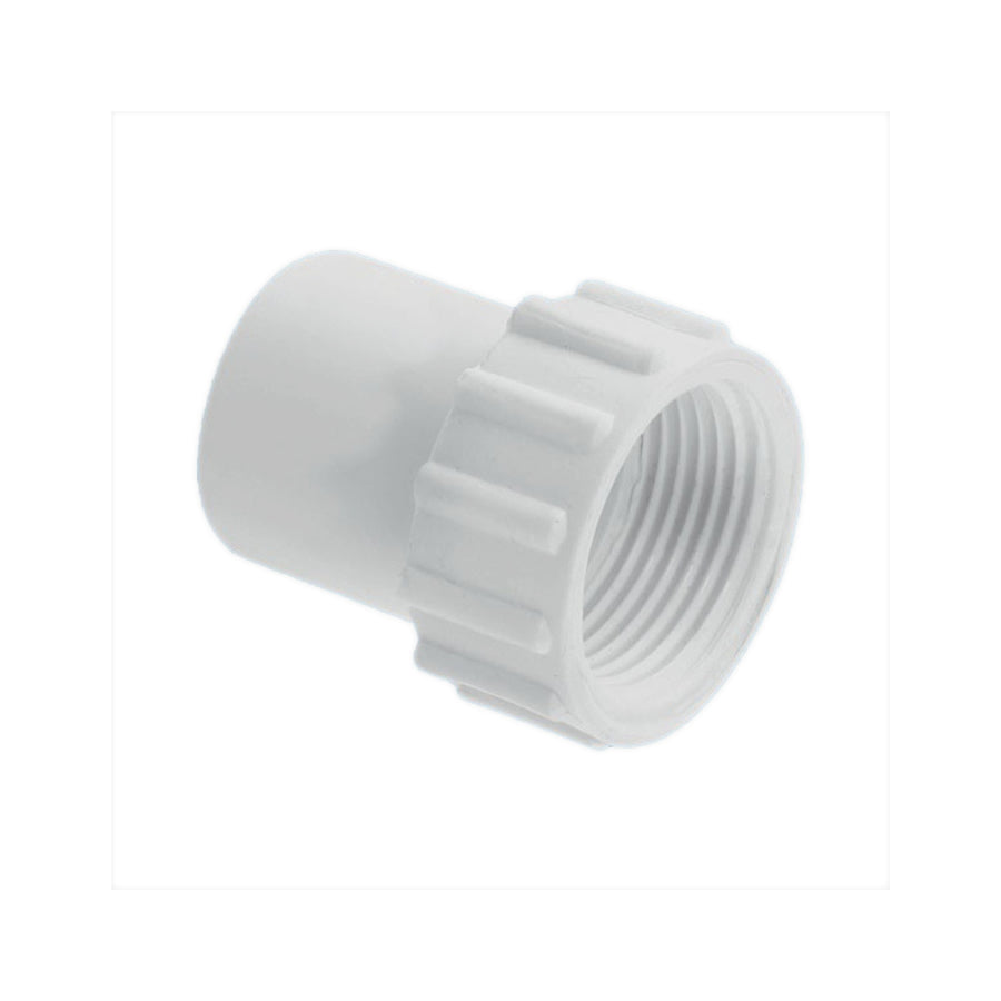 McAlpine 0.75" Straight Female Overflow Coupling with Fixed Nut - R6 ...