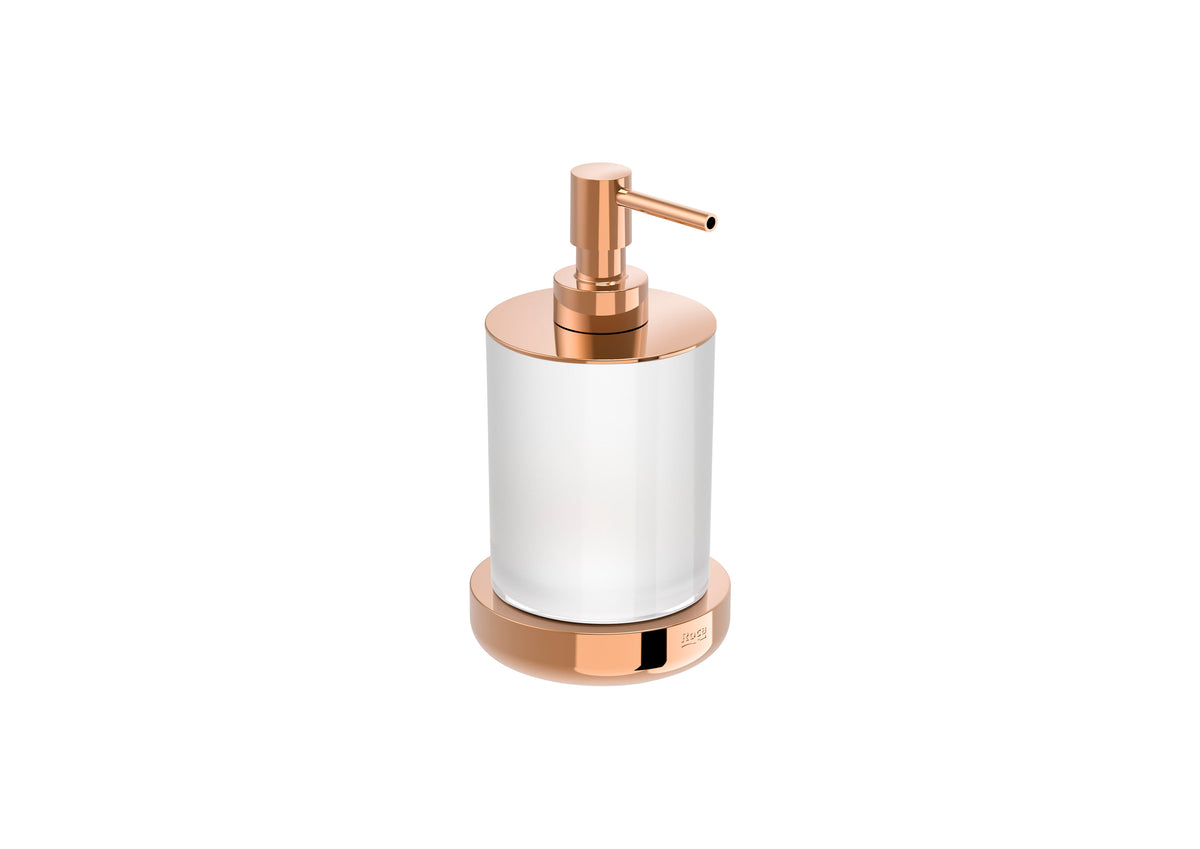 Roca Tempo Soap Dispenser Rose Gold - A817026RG0 — The Bathroom ...