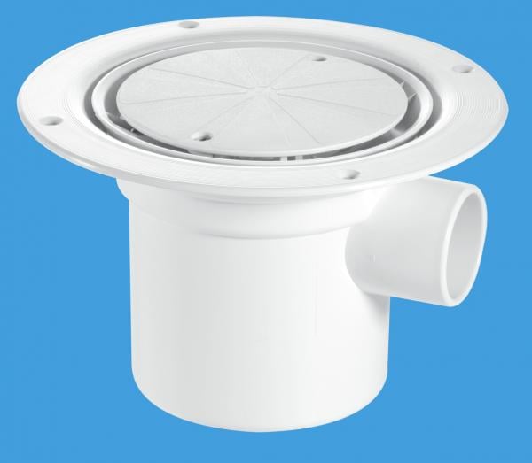 McAlpine 50mm Water Seal Gully with Vertical Outlet and Side Inlet for ...