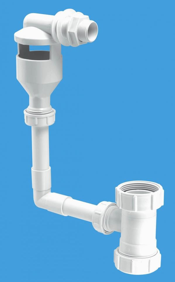 McAlpine TSG1/TSG2 Sheet Floor Gully Conversion Kit - Polished Stainle ...