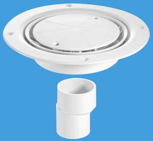 McAlpine Untrapped Gully with Vertical Outlet for Sheet Flooring - USG ...