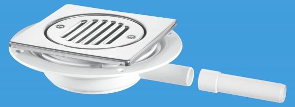 McAlpine Untrapped Gully with 22mm Outlet for Tiled or Stone Floors ...